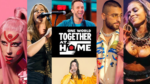 Neste sábado acontece o Festival One World: Together At Home que reúne ...